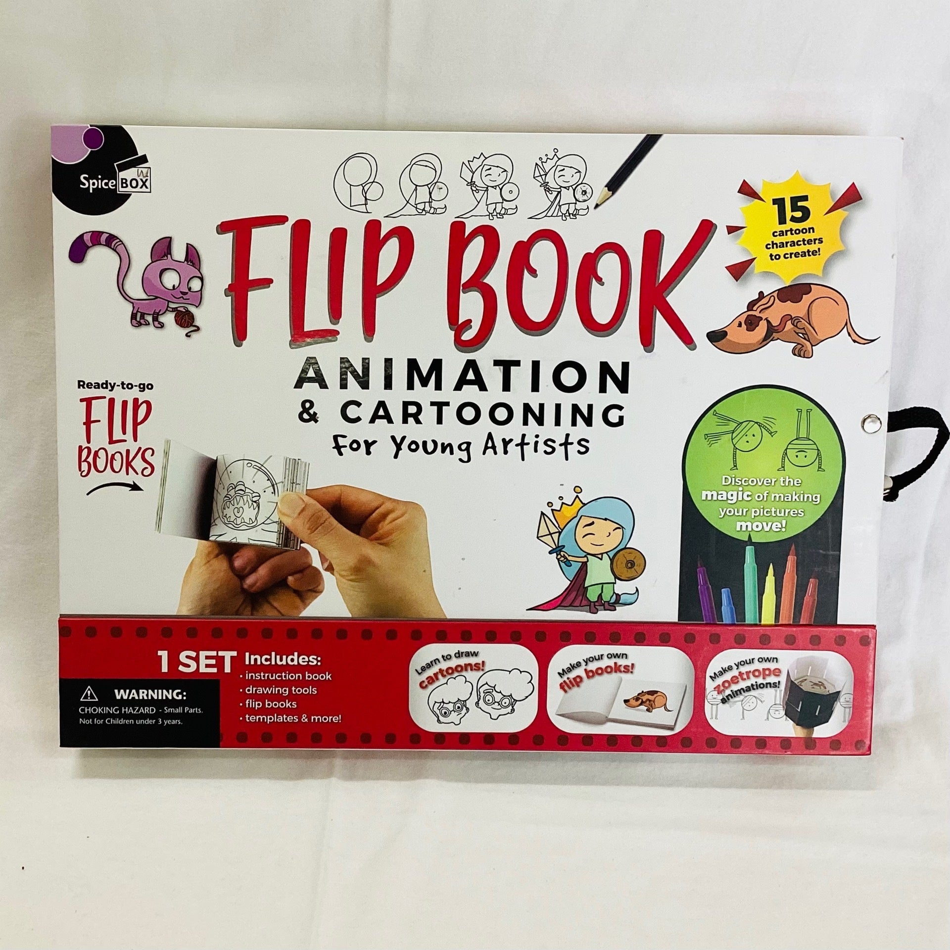 Fine Art: Flip Book Animation and Cartooning | Austin Creative Reuse ...